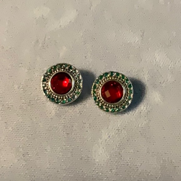 Ginger Snaps | Jewelry | Petite Ginger Snaps 2mm Red Green Sparkle ...